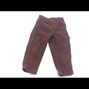 Spiderman | Bottoms | Spiderman Boys Cargo Corduroy Pants 24 M Brown ...